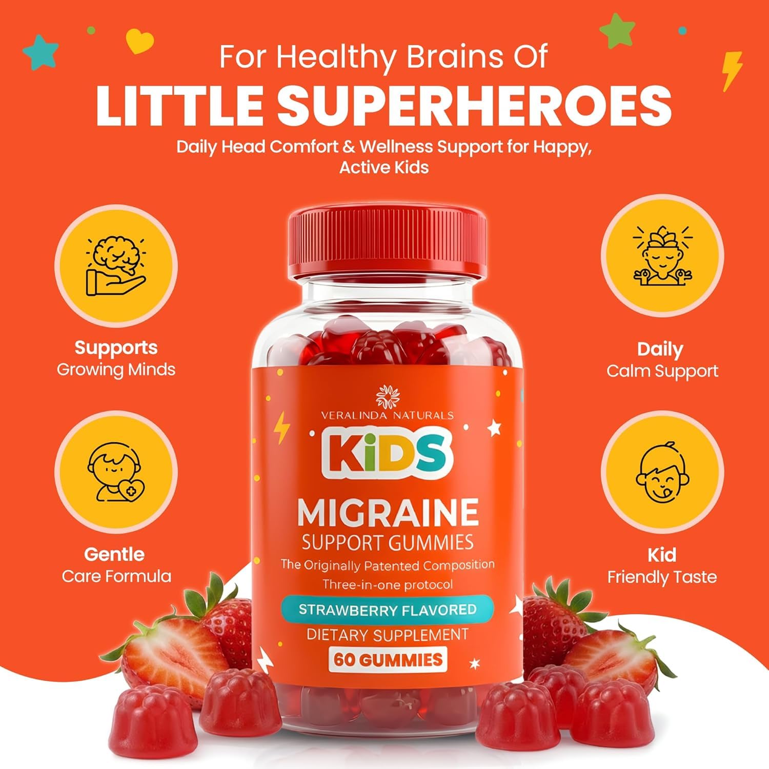 Tasty gummies for migraine prevention
