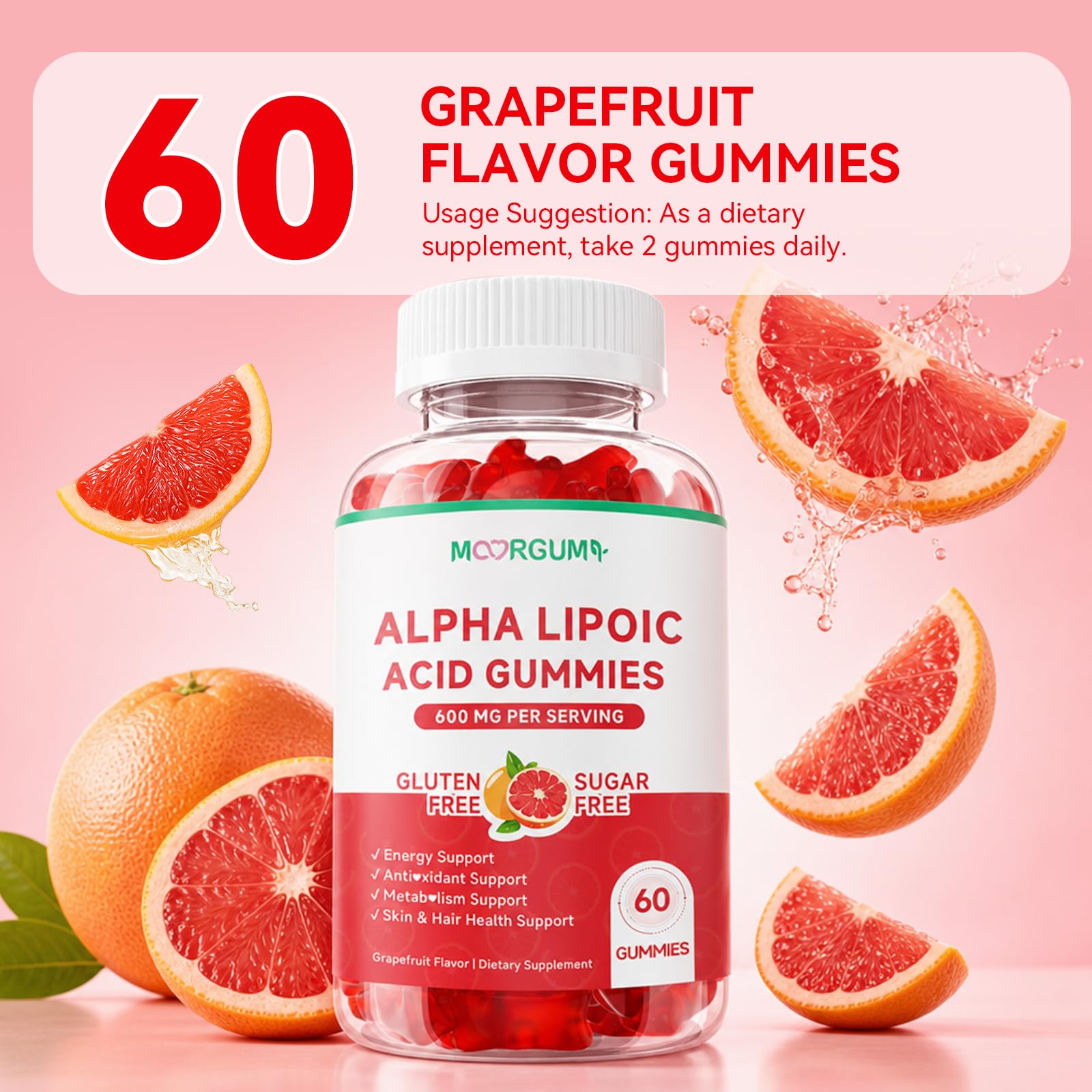 Tasty gummies for overall wellness
