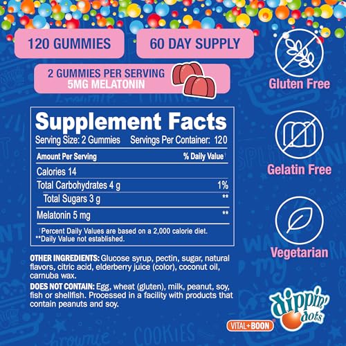 Tasty gummies for restful nights