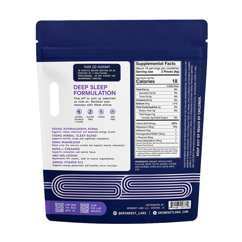 Tasty gummies for restful nights