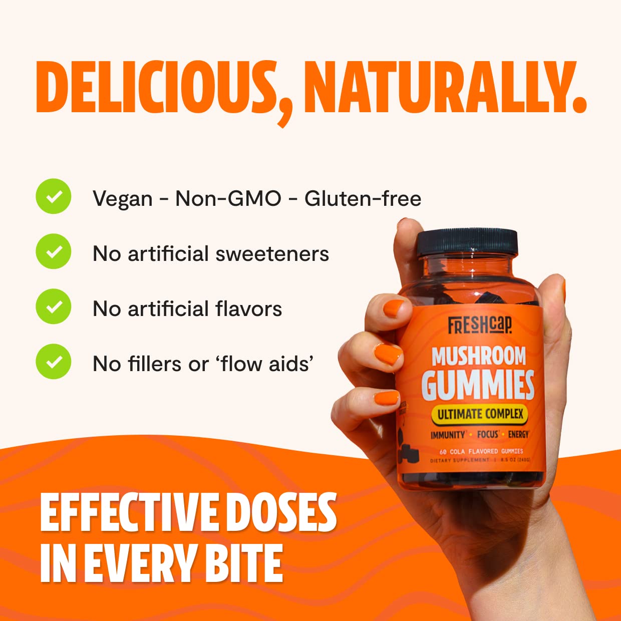 tasty gummies with mushroom benefits
