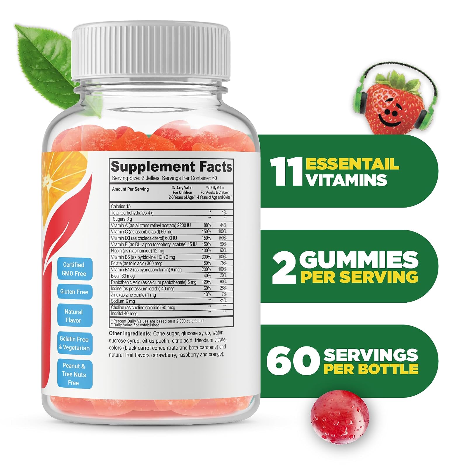 tasty gummy multivitamin for children