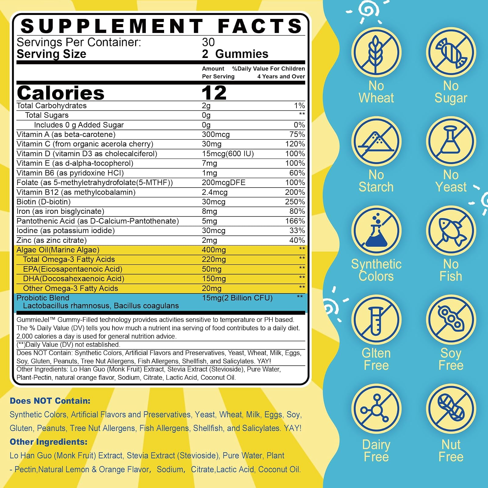 tasty gummy multivitamin for children