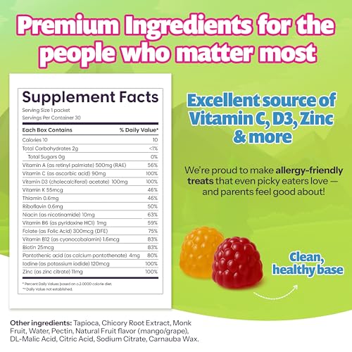 tasty gummy multivitamin for kids