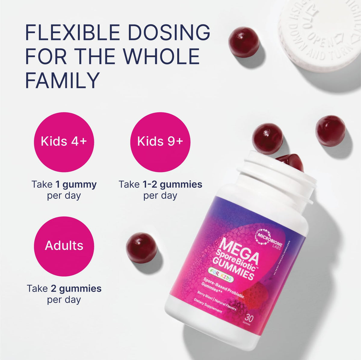 tasty gummy probiotics for children