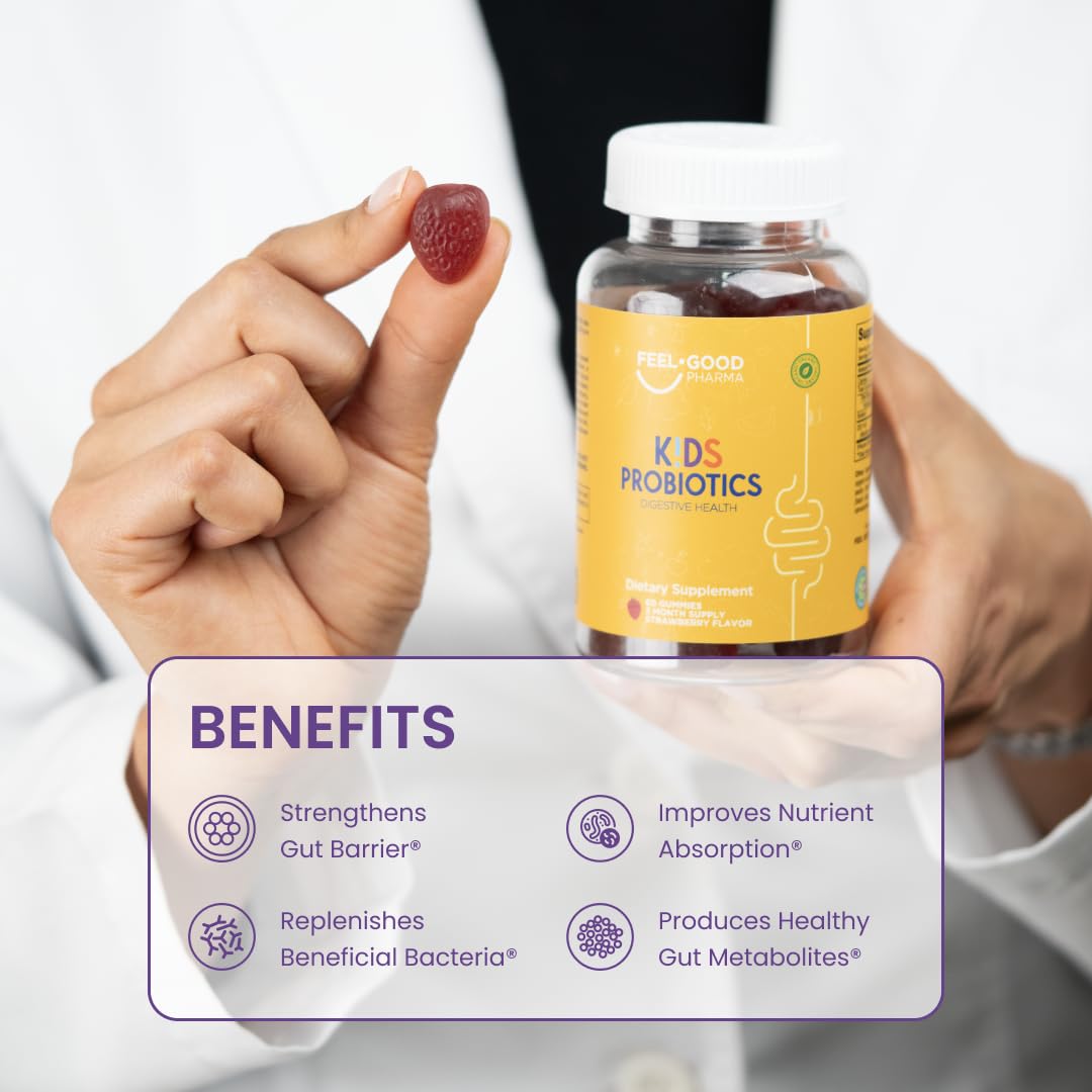 Tasty gummy probiotics for kids