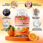 Tasty gummy vitamins for calcium intake