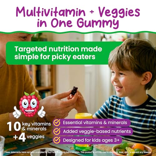 Tasty gummy vitamins for children’s nutrition