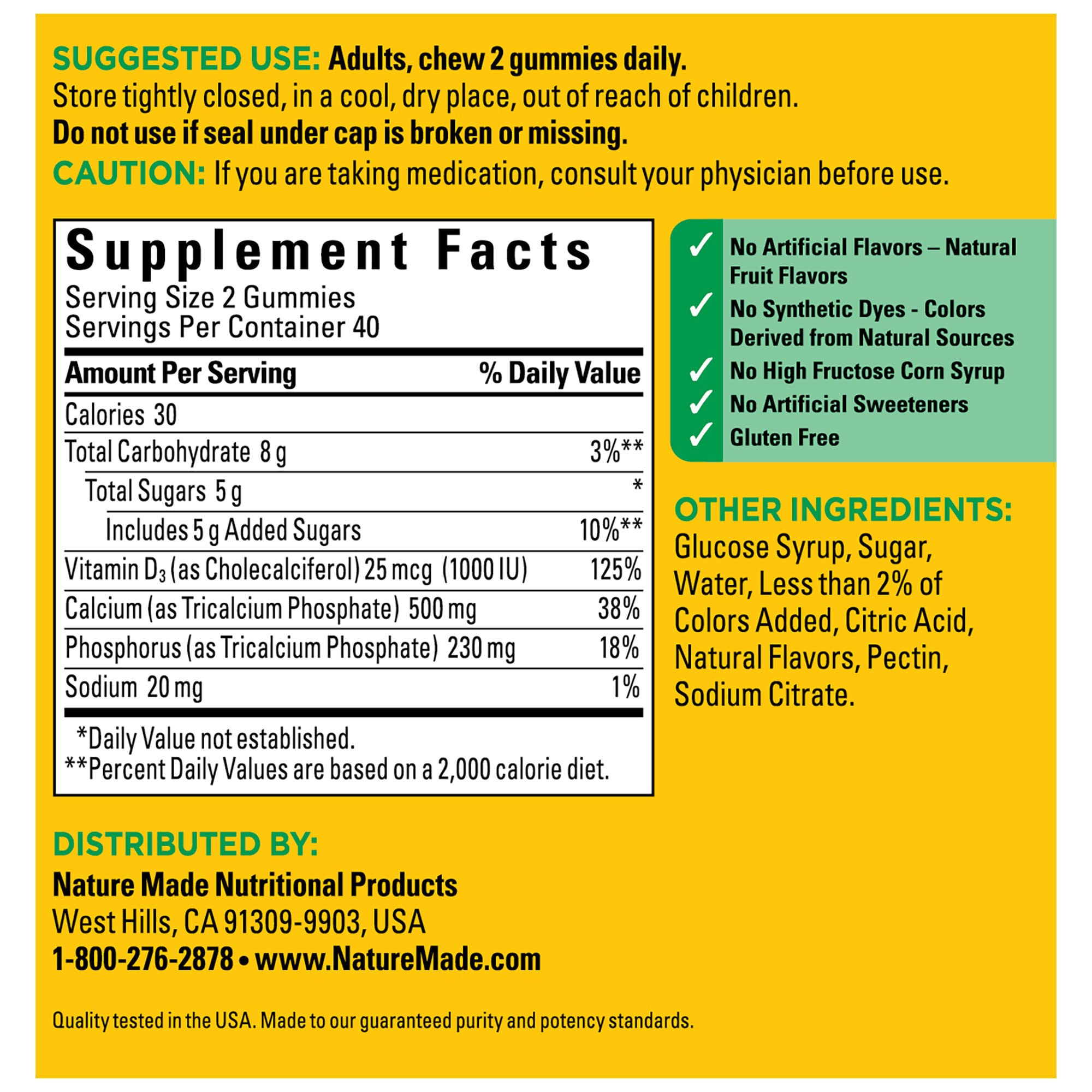 Tasty gummy vitamins for everyday nutrition