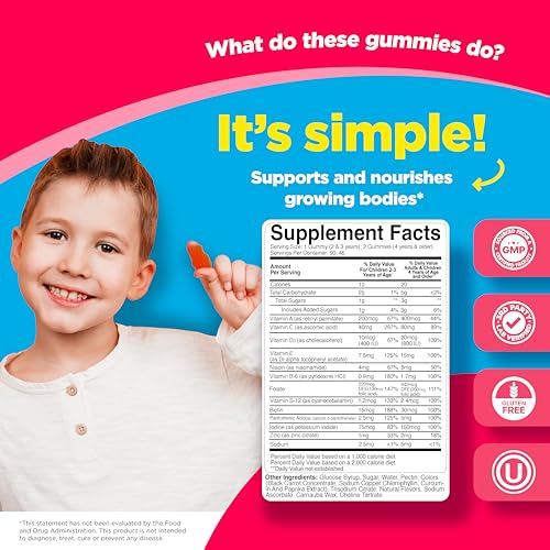 tasty gummy vitamins for kids