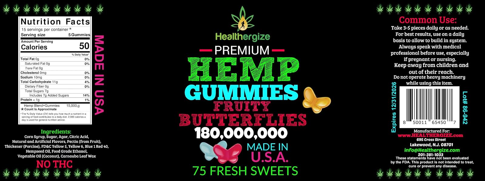 tasty hemp gummies for a balanced diet