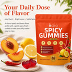 tasty hot peach lemon herbal treats