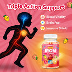 tasty iron gummies for children