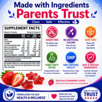 Tasty iron gummies for growing kids