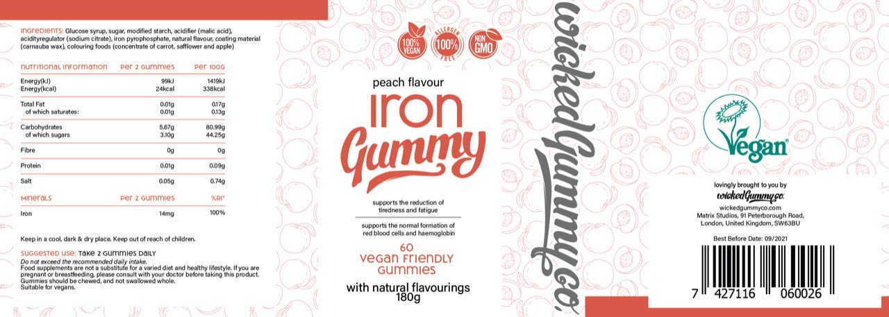 tasty iron gummies for kids