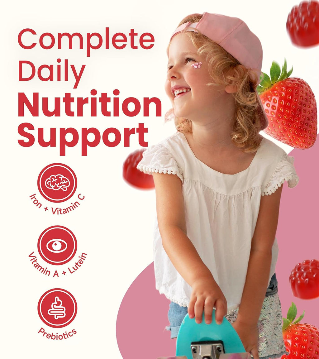 Tasty iron gummies for kids
