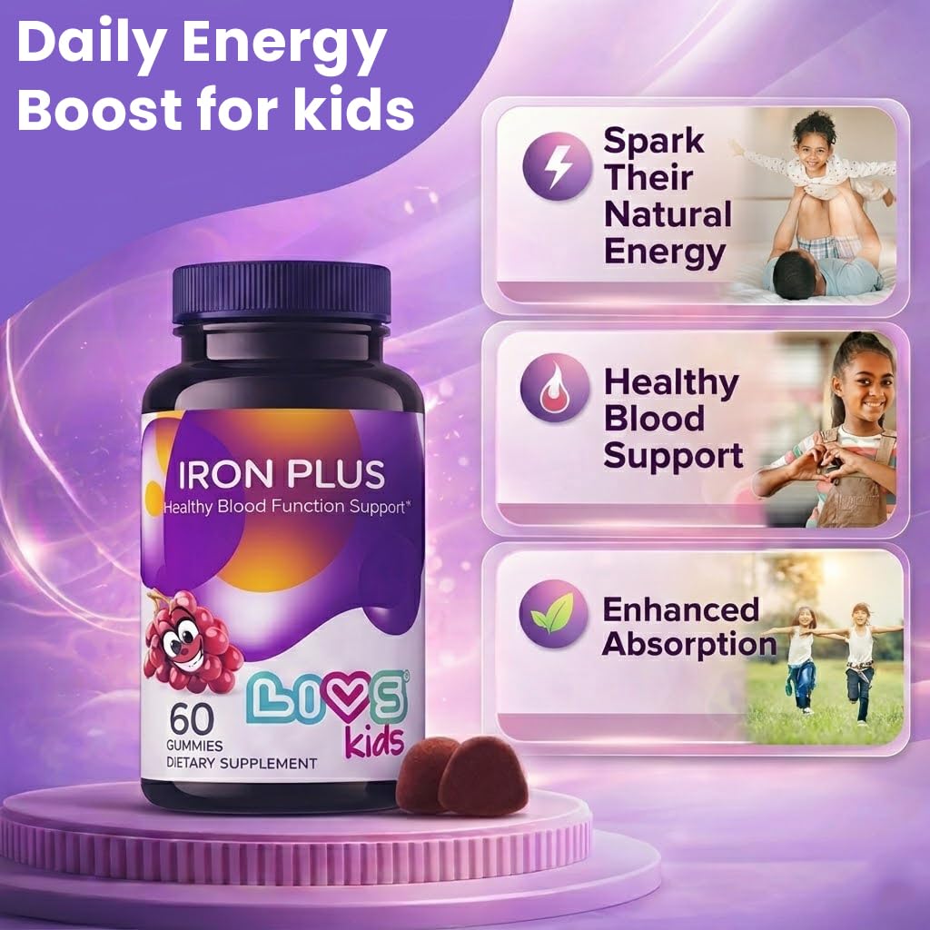 tasty iron gummies with vitamin C