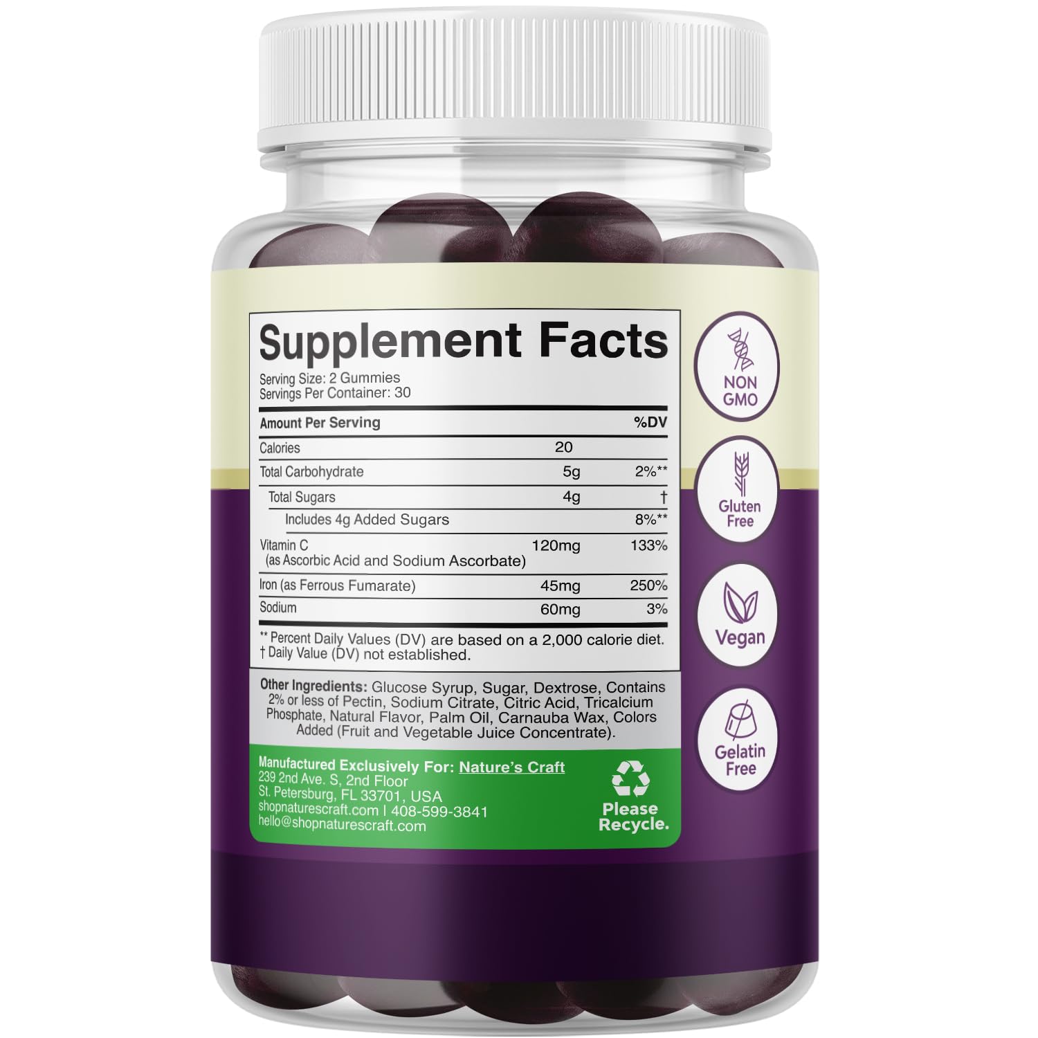 tasty iron supplement for women