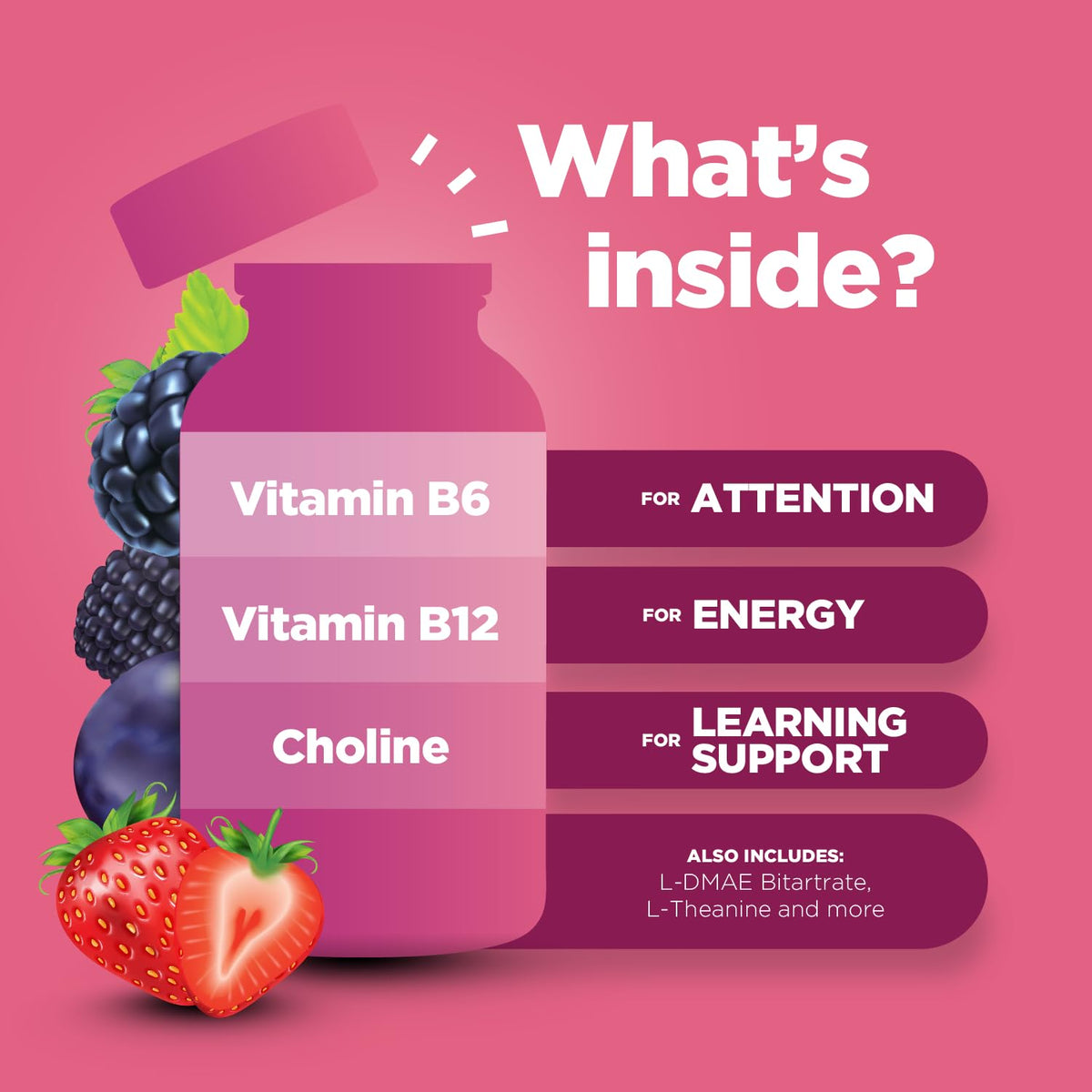 tasty kids gummies for better attention