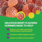 Tasty kids gummies for daily probiotics