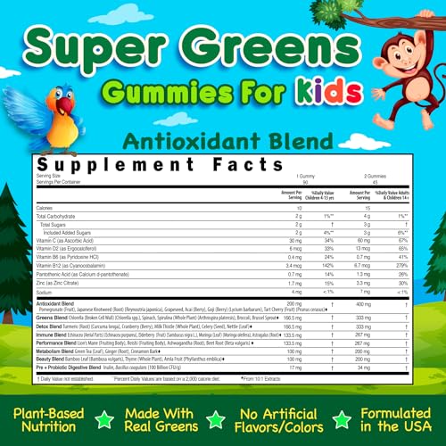 Tasty kids gummies for fun nutrition