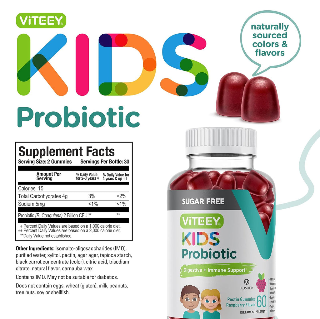 Tasty kids gummies for immune support