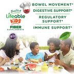 Tasty kids gummies with 5g fiber