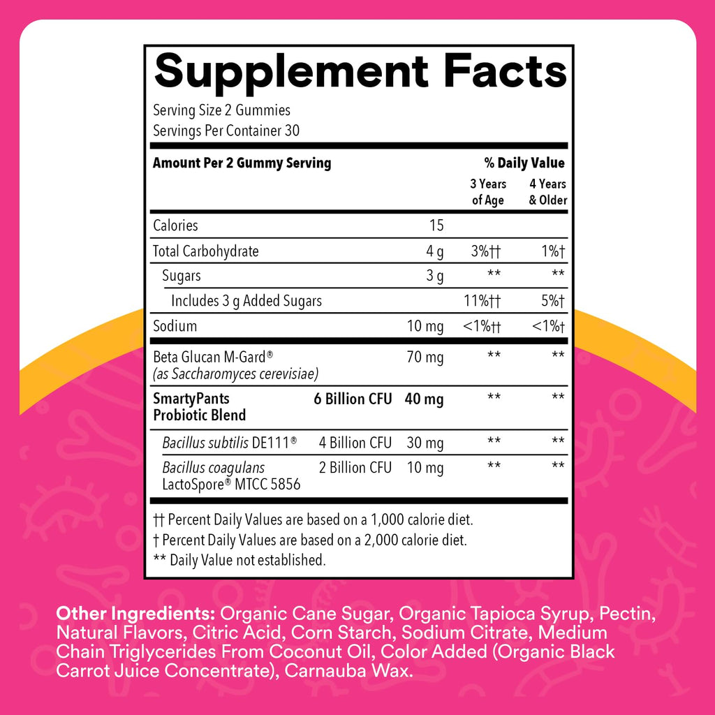 tasty kids gummies with prebiotics
