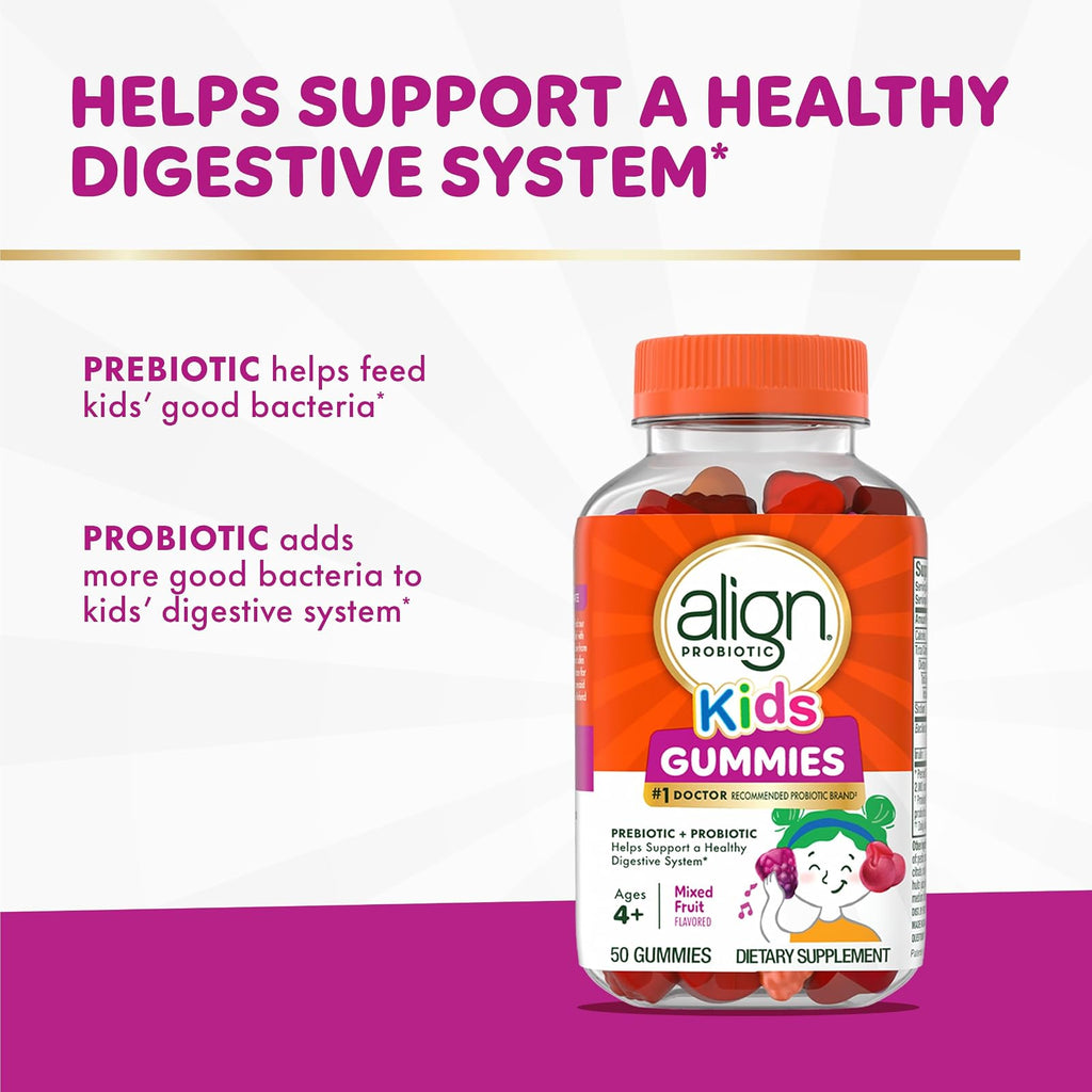 tasty kids gummies with probiotics
