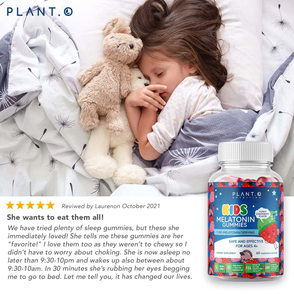 Tasty kids melatonin supplements