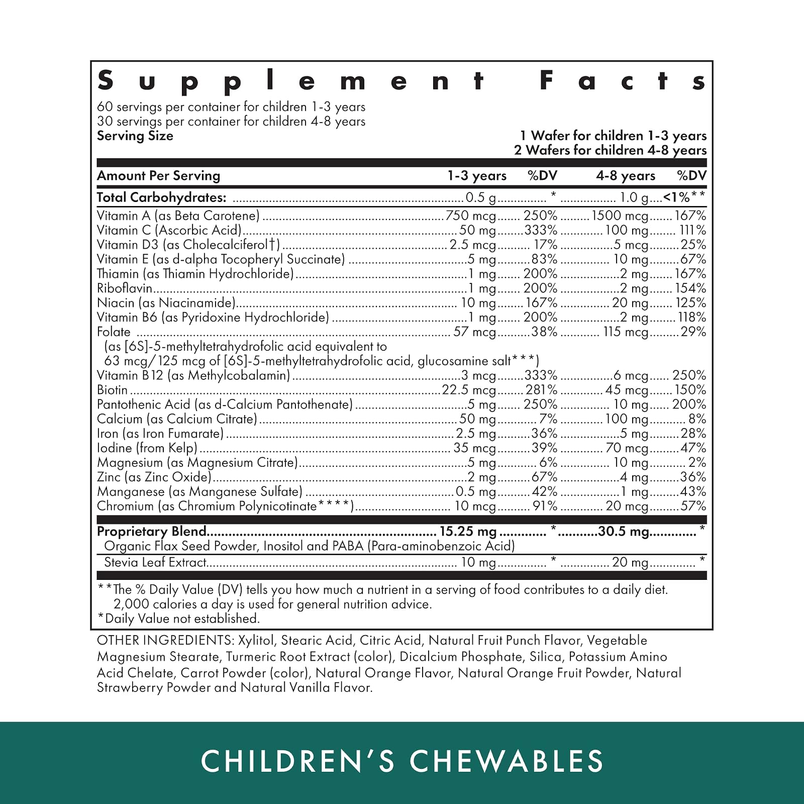 tasty kids multivitamin chewables