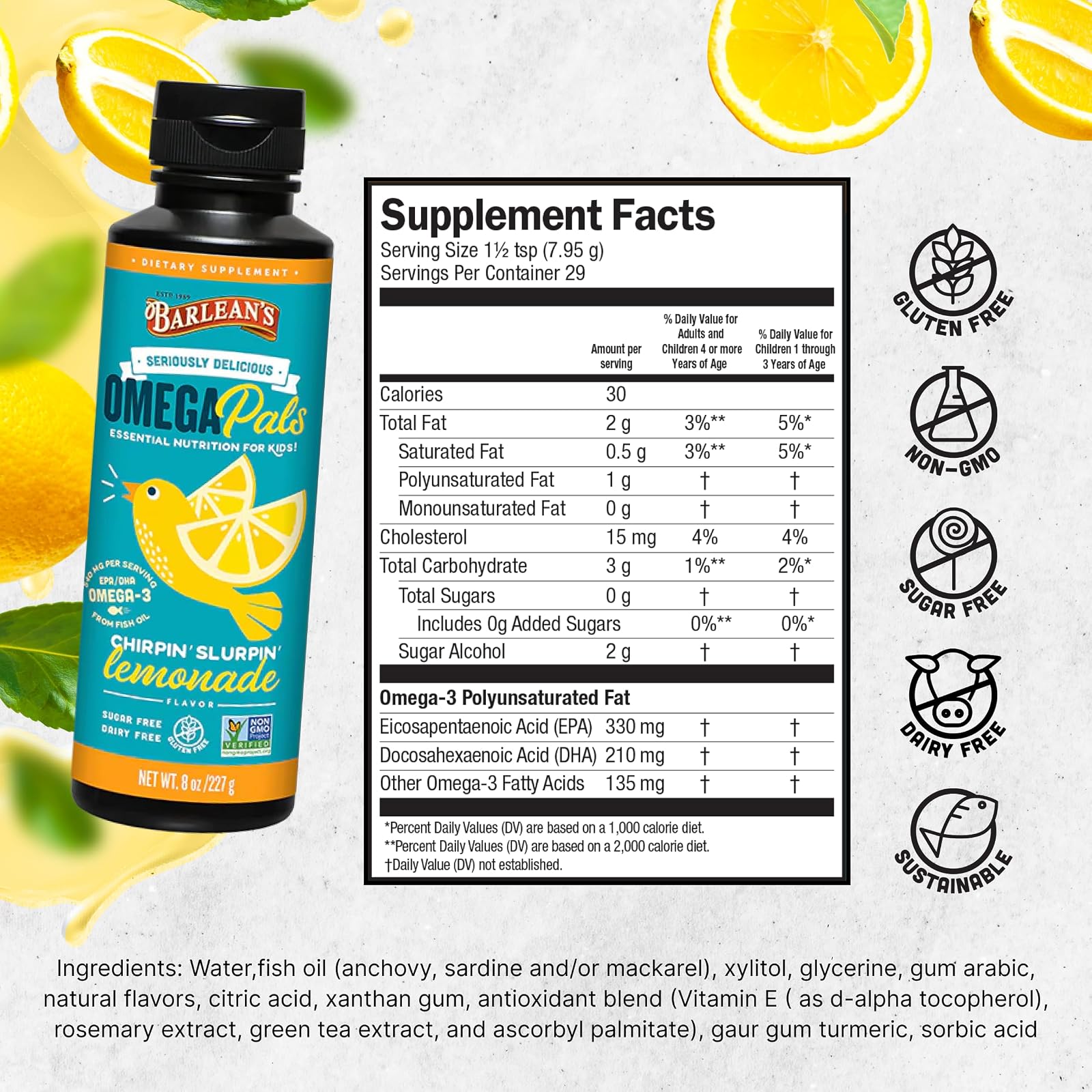 tasty kids omega-3 fish oil