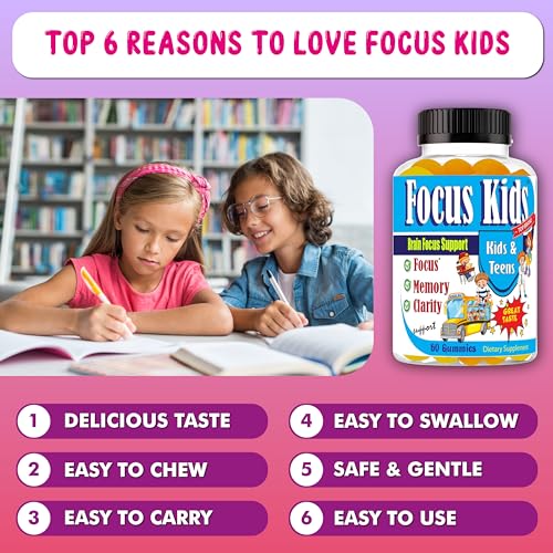 Tasty kids vitamins for brain support