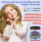 Tasty kids vitamins with calcium and vitamin D