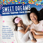 Tasty kids vitamins with melatonin