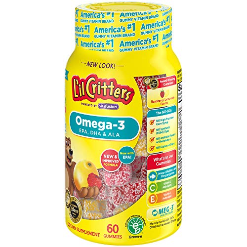 Tasty kids vitamins with Omega-3