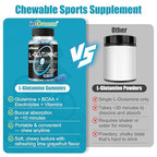 tasty l-glutamine gummies for athletes