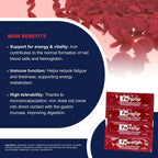 tasty lemon iron supplement option