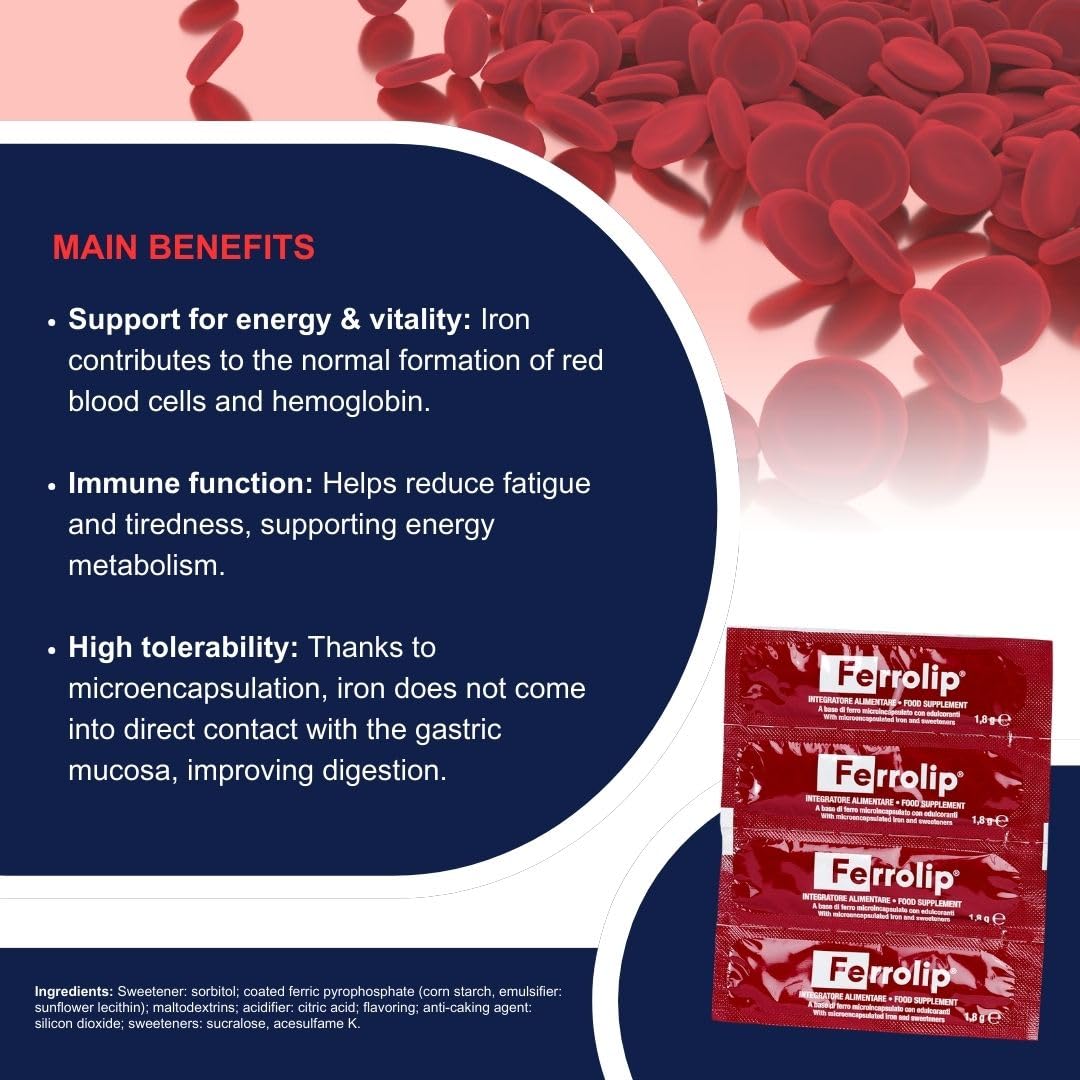 tasty lemon iron supplement option