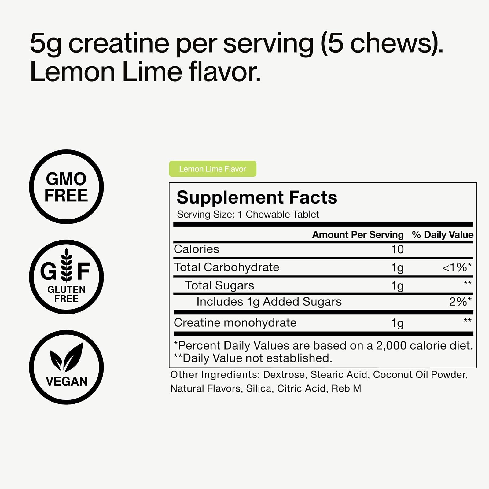 tasty lemon lime creatine gummies