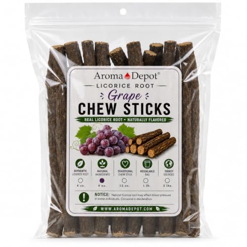 tasty licorice root sticks for snacking