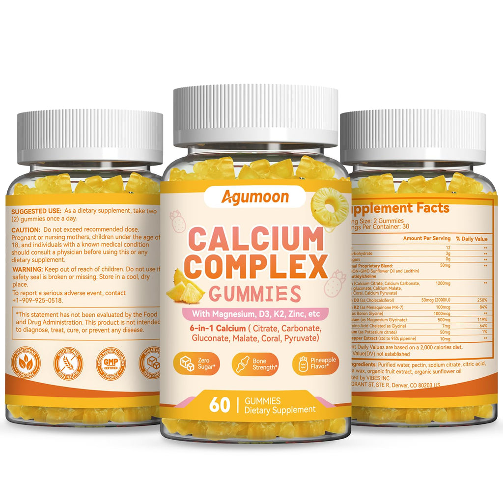 Tasty liposomal calcium for overall wellness
