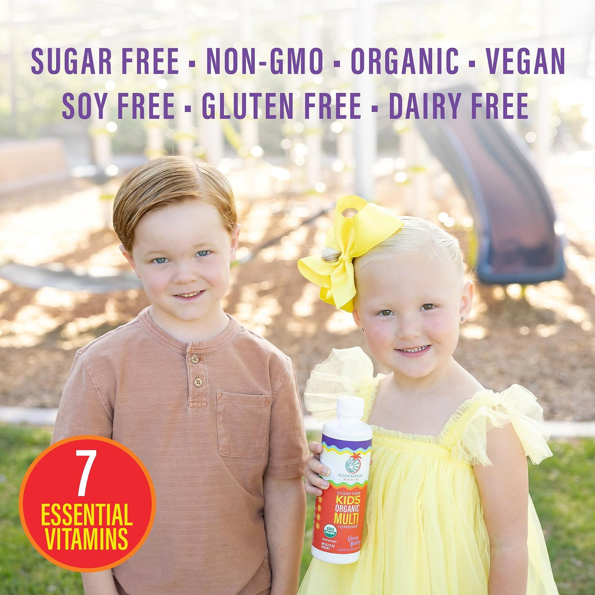 Tasty liquid vitamins for kids