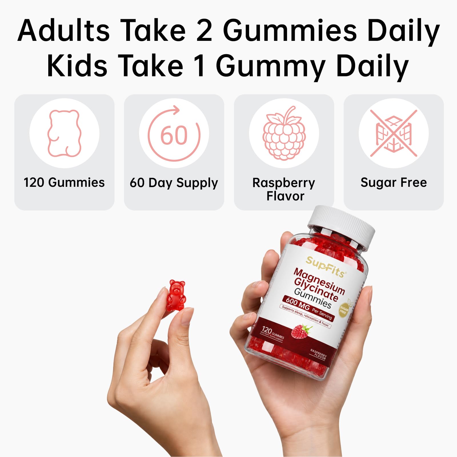 Tasty magnesium glycinate gummies for daily wellness