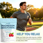 Tasty magnesium glycinate gummies for stress relief