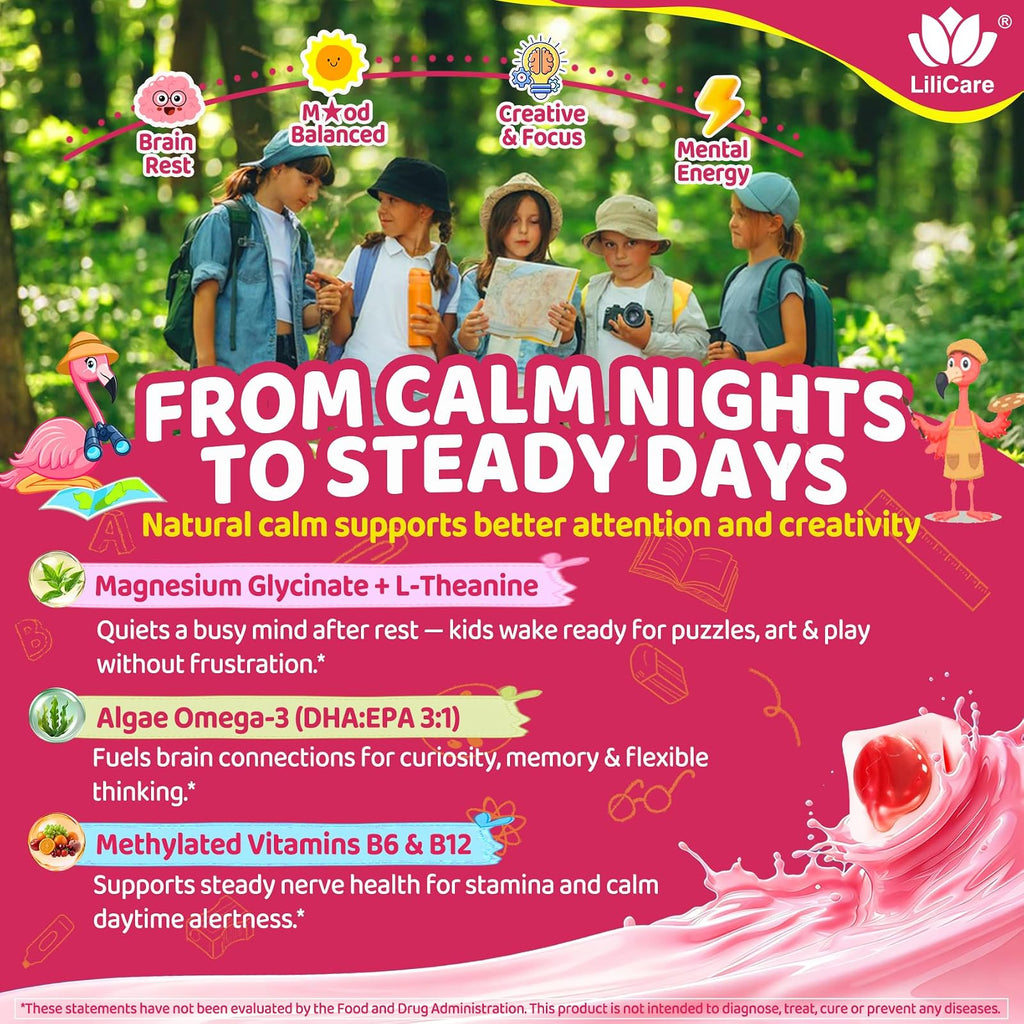 Tasty magnesium gummies for children