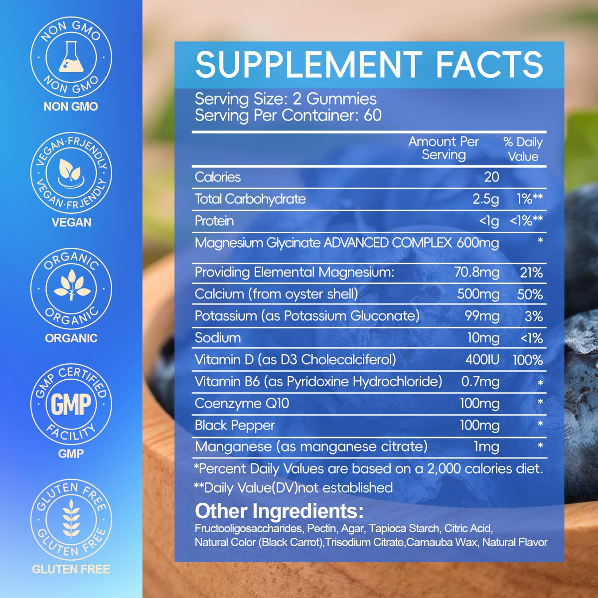 tasty magnesium gummies for daily health