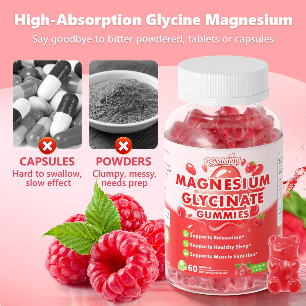 Tasty magnesium gummies for daily wellness