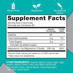 Tasty magnesium gummies for easy intake