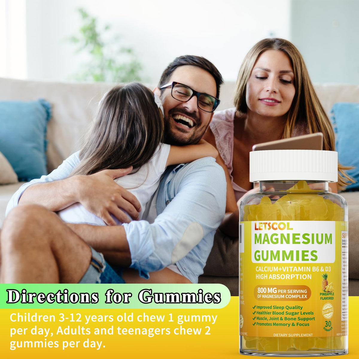 Tasty magnesium gummies for easy supplementation